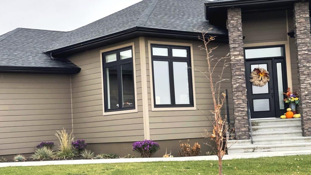 Black Vinyl Clad Windows